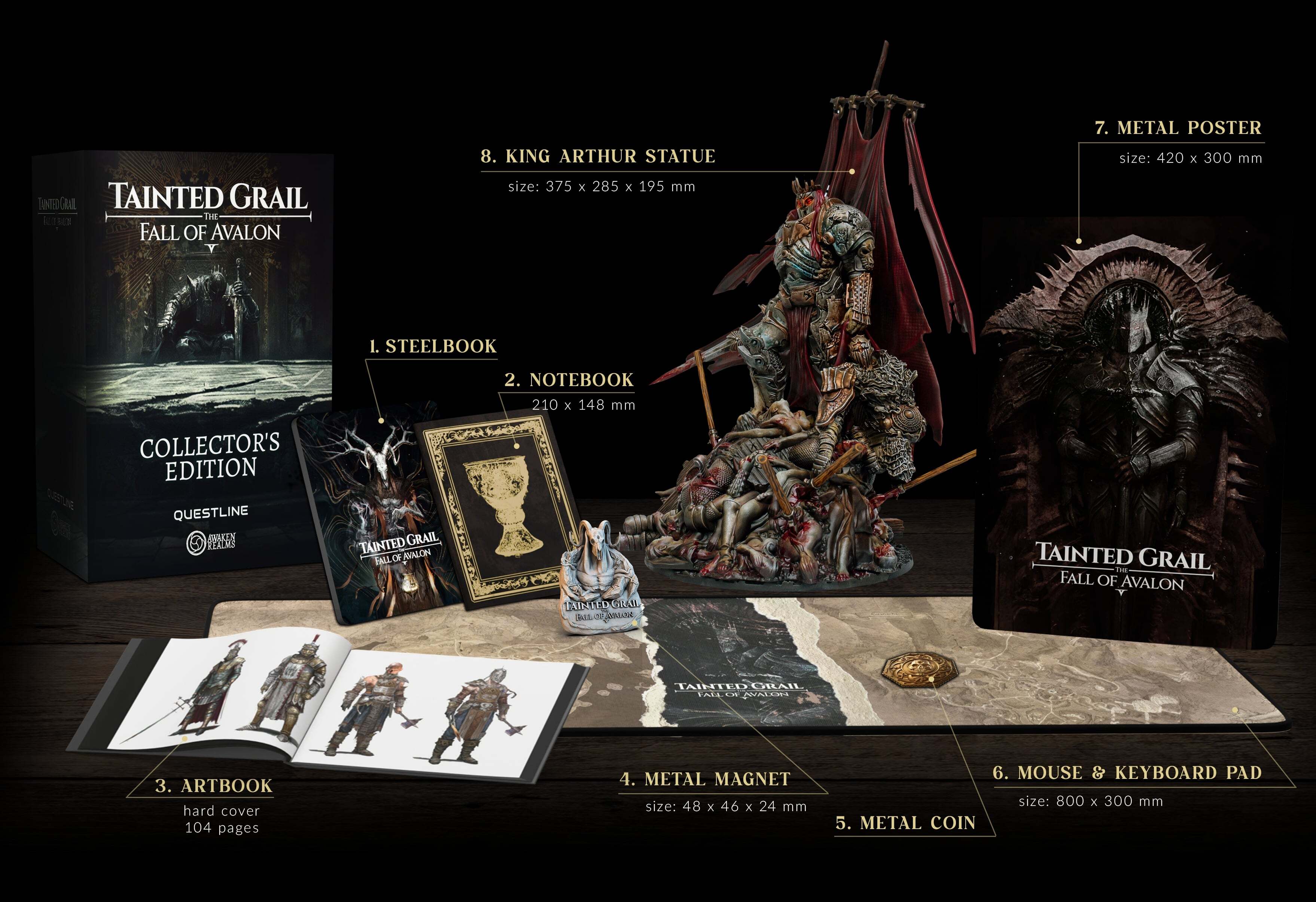 NEWS - Tainted Grail : The Fall of Avalon : Collector’s & Deluxe ...