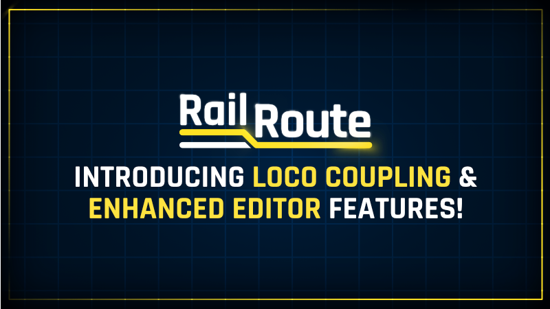 Steam :: Rail Route :: Rail Route Update: Introducing Loco Coupling & Enhanced Editor Features!
