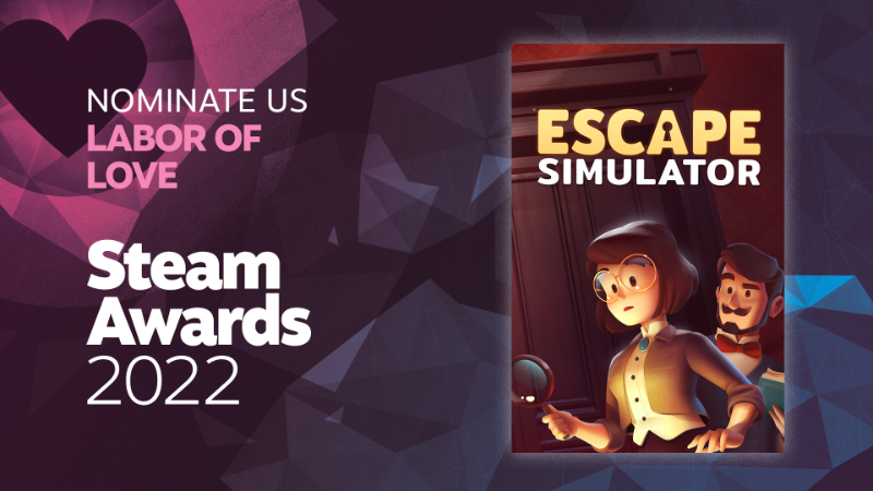 Escape Simulator - Steam Awards 2022: Nominate Escape Simulator ...