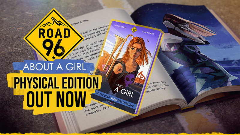 Road 96 🛣️ - Physical Book Road 96: About a Girl is OUT NOW! - Steam News
