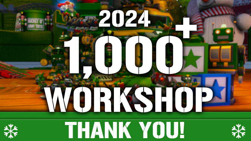 Attack on Toys - 🎉 Attack on Toys 6.6 + 1000 Steam Workshop New Year - Steam News