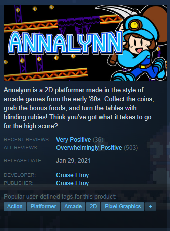 Steam Community :: Annalynn