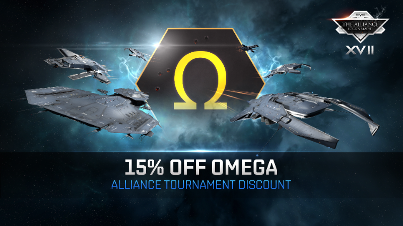 Steam :: EVE Online :: Alliance Tournament Omega Discount