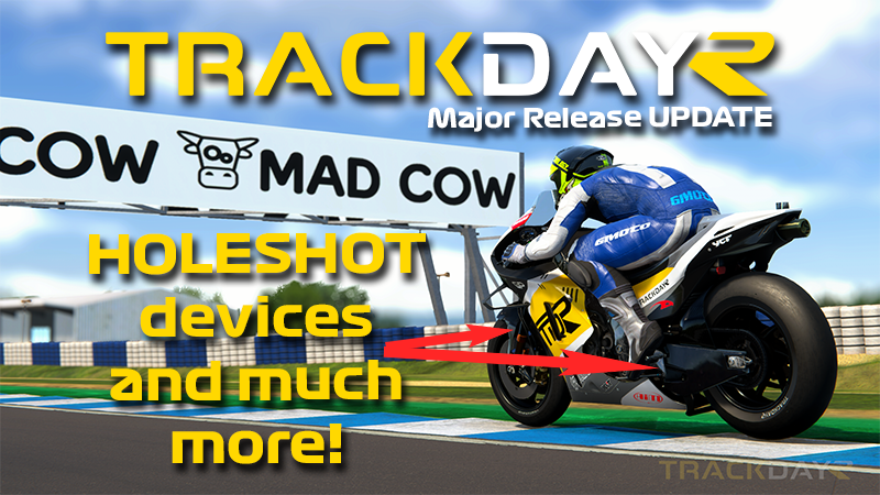 TrackDayR - TDR - Major Release 1.0.87.10 - Steam News