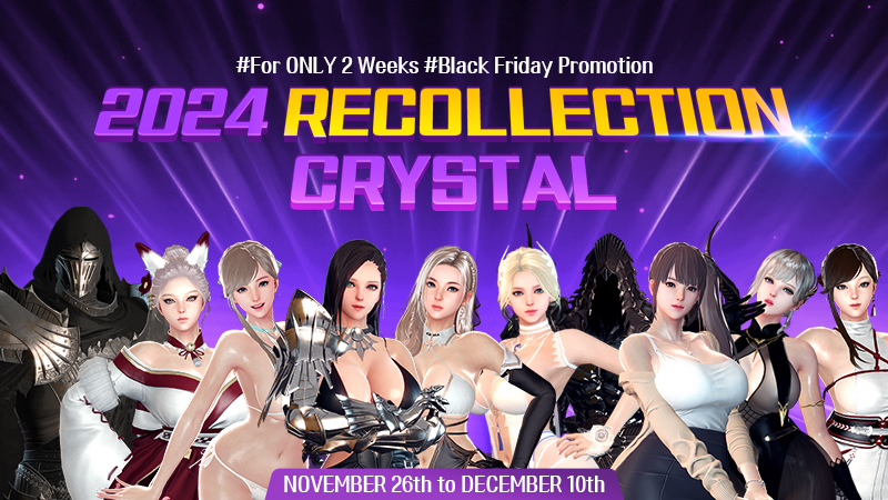 Vindictus - [SALES] Recollection Crystal - Steam News
