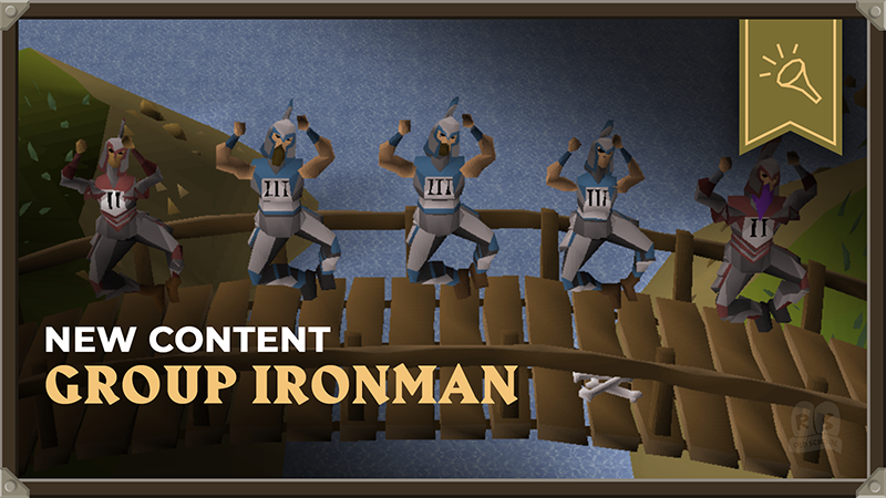 Old School RuneScape - Group Ironman Blog - Steam News