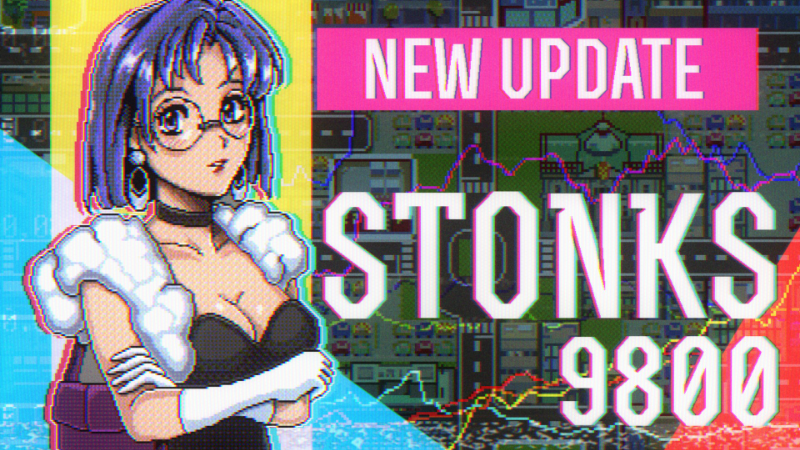 STONKS-9800: Stock Market Simulator - Update 0.7 – Time with Amy - Steam News