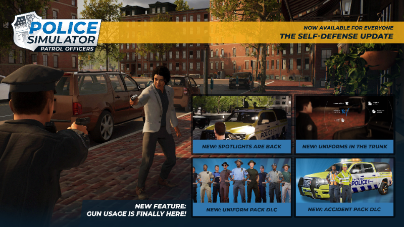 Steam :: Police Simulator: Patrol Officers :: Out now: The Self-Defense ...