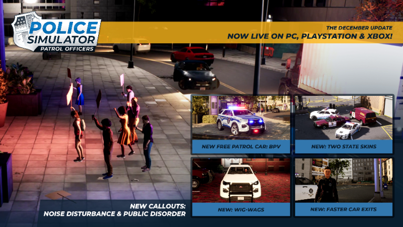 Police Simulator: Patrol Officers - Out now: New Callouts, new Patrol ...