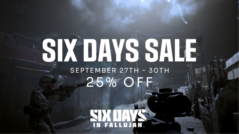 Six Days in Fallujah - 25% Off - Six Days Sale! - Steam News