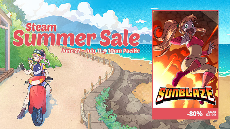 Sunblaze - Don't Sweat the Heat, Save on Summer Treats! - Steam News