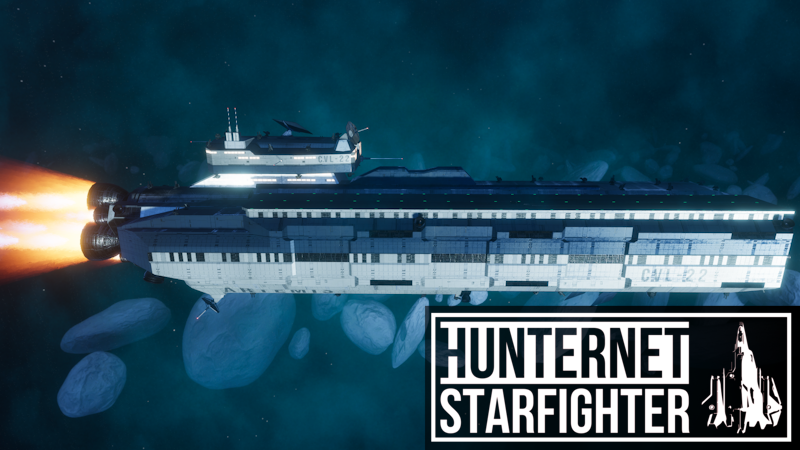 Hunternet Starfighter - Attention, commander on deck! - Steam News