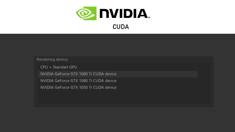 Now some AI modules run faster with NVIDIA CUDA support*.