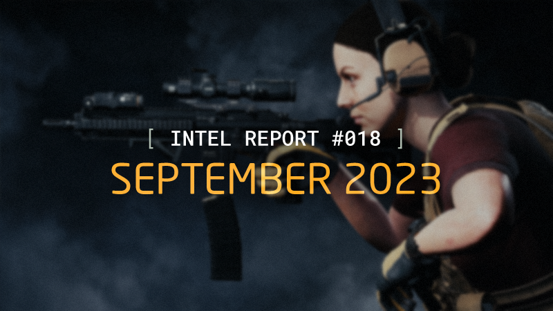 GROUND BRANCH - Intel Report #018: Dev News for September 2023 - Steam News