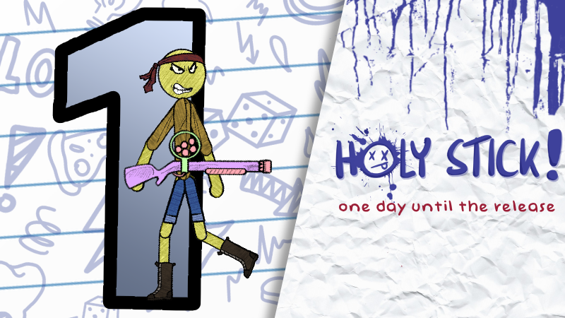 Holy Stick! - ⏳1 DAY LEFT UNTIL THE RELEASE! ⏳ - Steam News