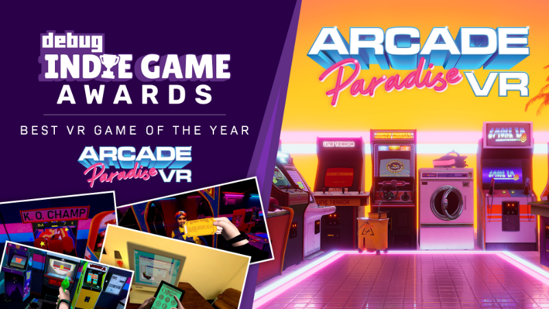 Arcade Paradise - The Debug Indie Game Awards 2025 - Steam News