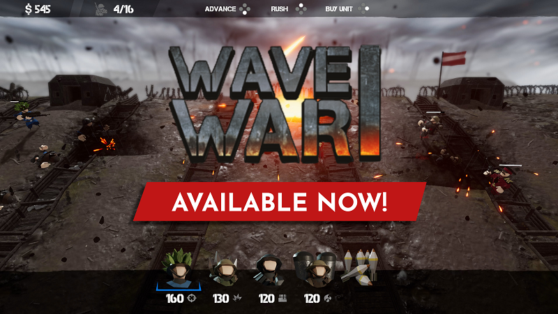 Wave War One - Wave War One is now available! - Steam News