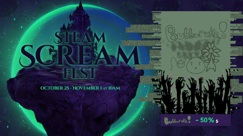 Bubbaruka! - Bubbaruka! 50% for the Steam Scream Fest! - Steam News