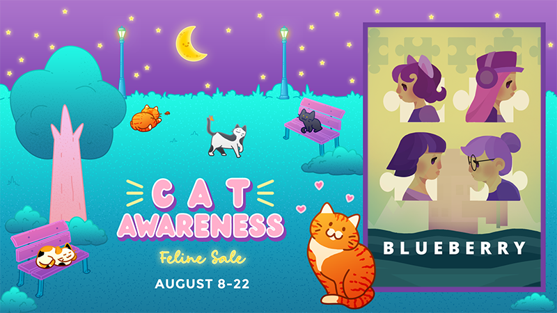 Blueberry - Play the Blueberry Demo during Cat Awareness Steam Event 😻 ...
