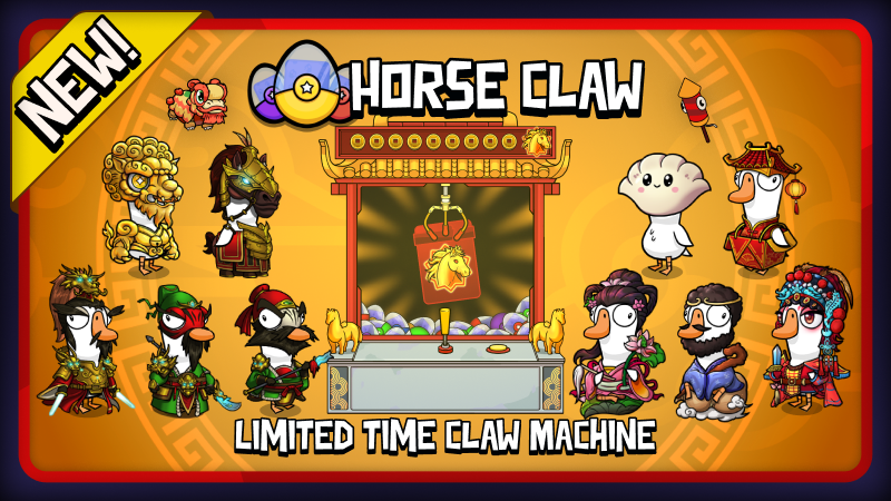 Goose Goose Duck - Year of the Horse Claw Machine - Steam News