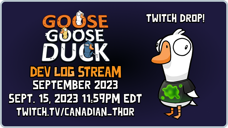 Goose Goose Duck - Goose Goose Duck Devlog September 2023 - Steam News