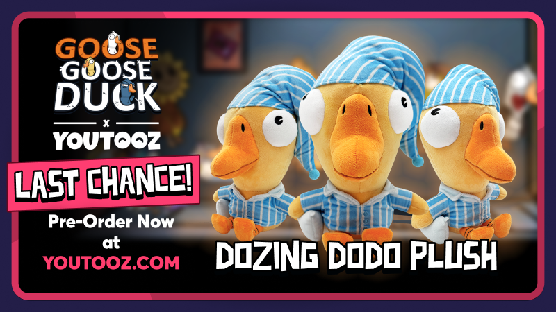 Goose Goose Duck - Last Chance - Dozing Dodo Plushie - Steam News