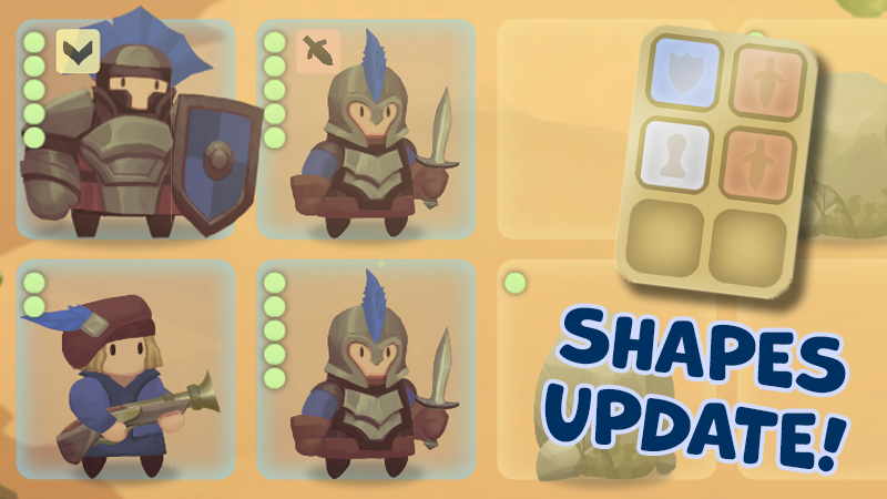 March March! - New SHAPES update 🧩🧩 - Steam News