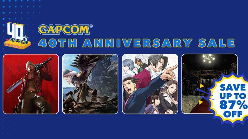 Capcom Arcade Stadium - Capcom 40th Anniversary Sale! - Steam News
