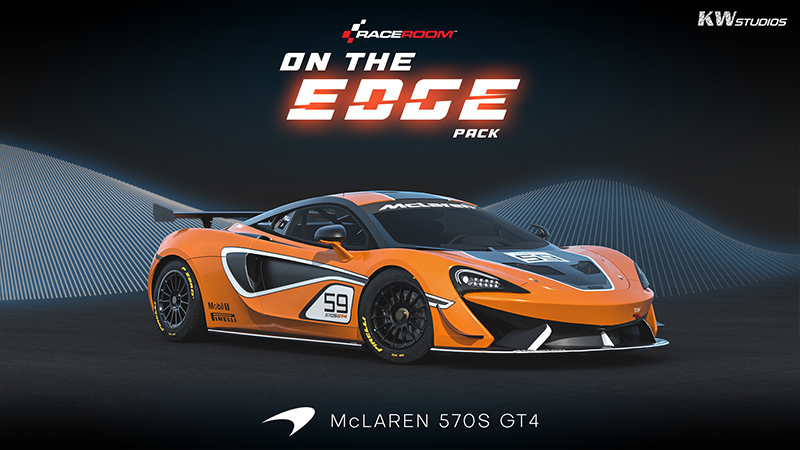 RaceRoom Racing Experience - On The Edge pack: McLaren 570S GT4 - Steam ...