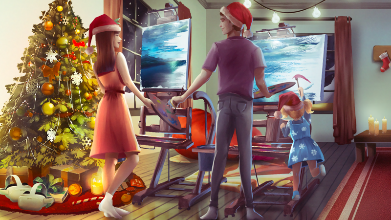 Vermillion - VR Painting - Multiplayer goes live! - Steam News