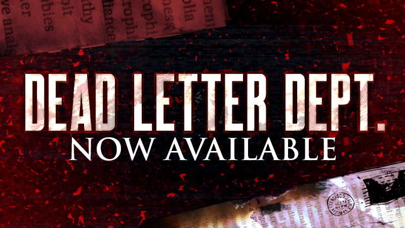 DEAD LETTER DEPT. - DEAD LETTER DEPT. is NOW AVAILABLE - Steam News