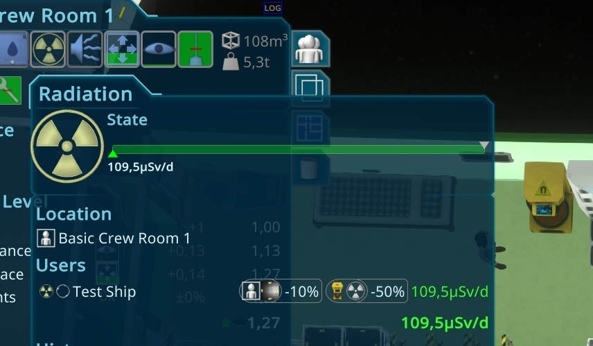 Update 0.100 Radiation - Generation Ship by ScifanStudios