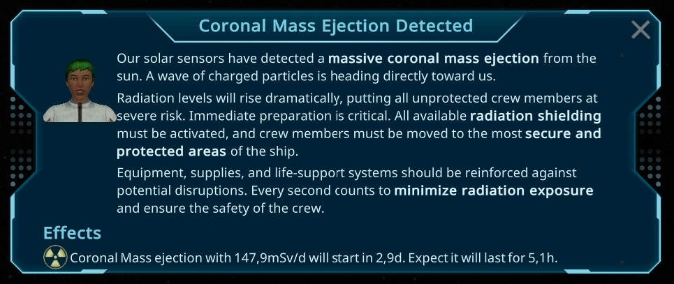 Update 0.100 Radiation - Generation Ship by ScifanStudios