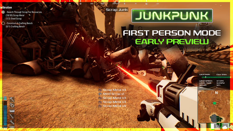 JUNKPUNK - First Person Mode is coming to Junkpunk! - Steam News
