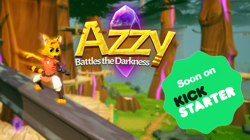 Azzy Battles the Darkness - Big News: My Kickstarter Campaign is Coming ...