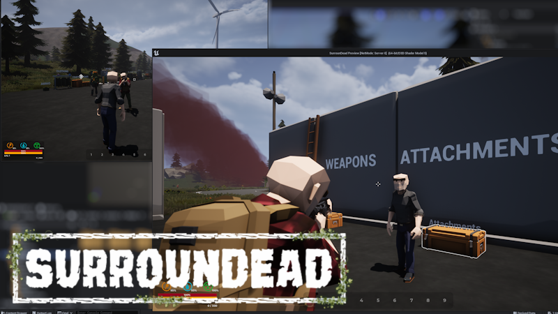 SurrounDead - Developer Update - News about multiplayer! - Steam News