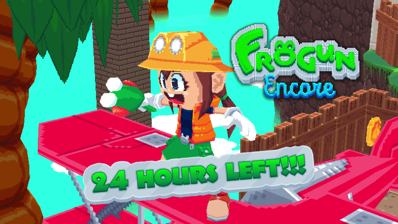 Frogun - Frogun Encore releases in 24 hours! - Steam News