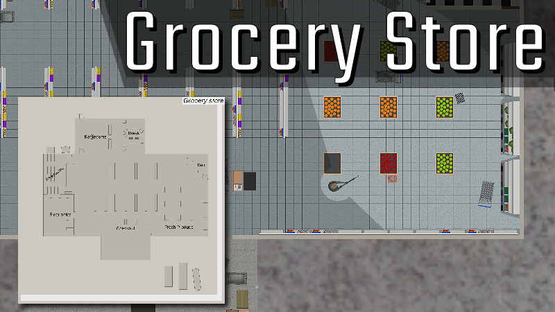 Mercenary Operator: Wolves - Grocery Store Contract Map - Steam News