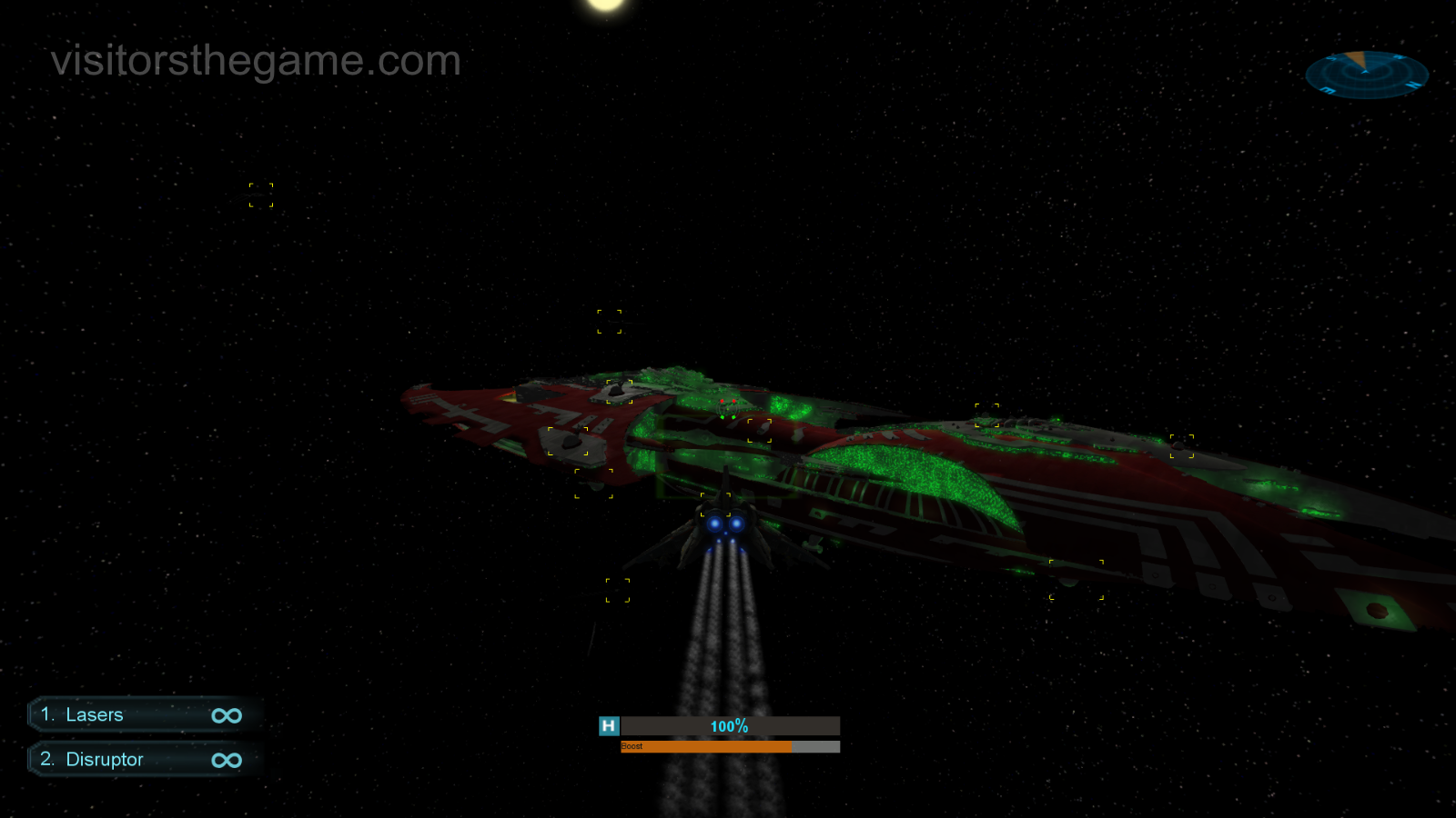 NEW Multi-Player space combat map added! · Visitors: First Contact ...