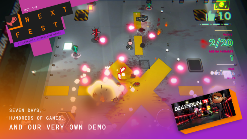 DEATHRUN TV - Play The Brand New Demo Now! - Steam News