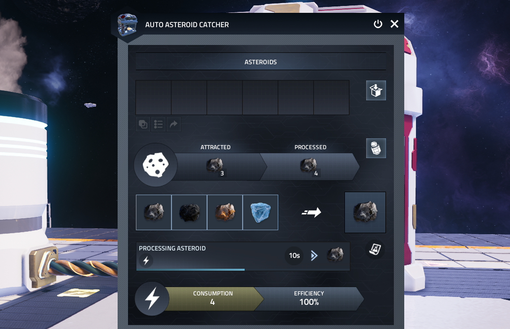 Astro Colony - Astro Colony day 8 - Asteroid catcher focus resource ...