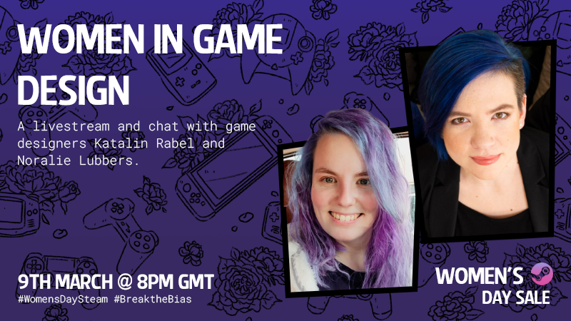 Behind the Beyond - Women in Game Design - A Women's Day Sale event ...