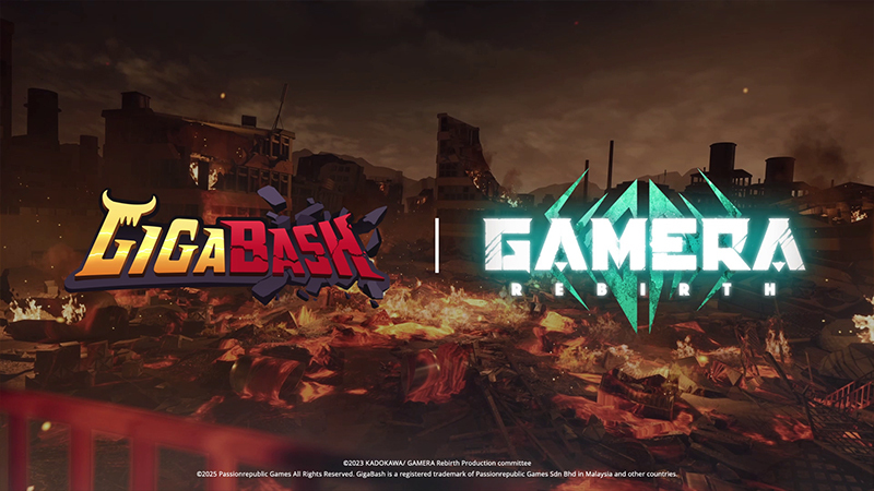 GigaBash - GigaBash | GAMERA -Rebirth- Official Collaboration DLC ...