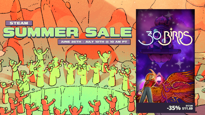 30 Birds - 30 Birds - Steam Summer Sale! - Steam News