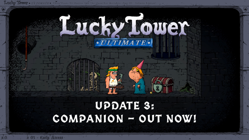 Lucky Tower Ultimate - Update 3: Companion - Out Now - Steam News