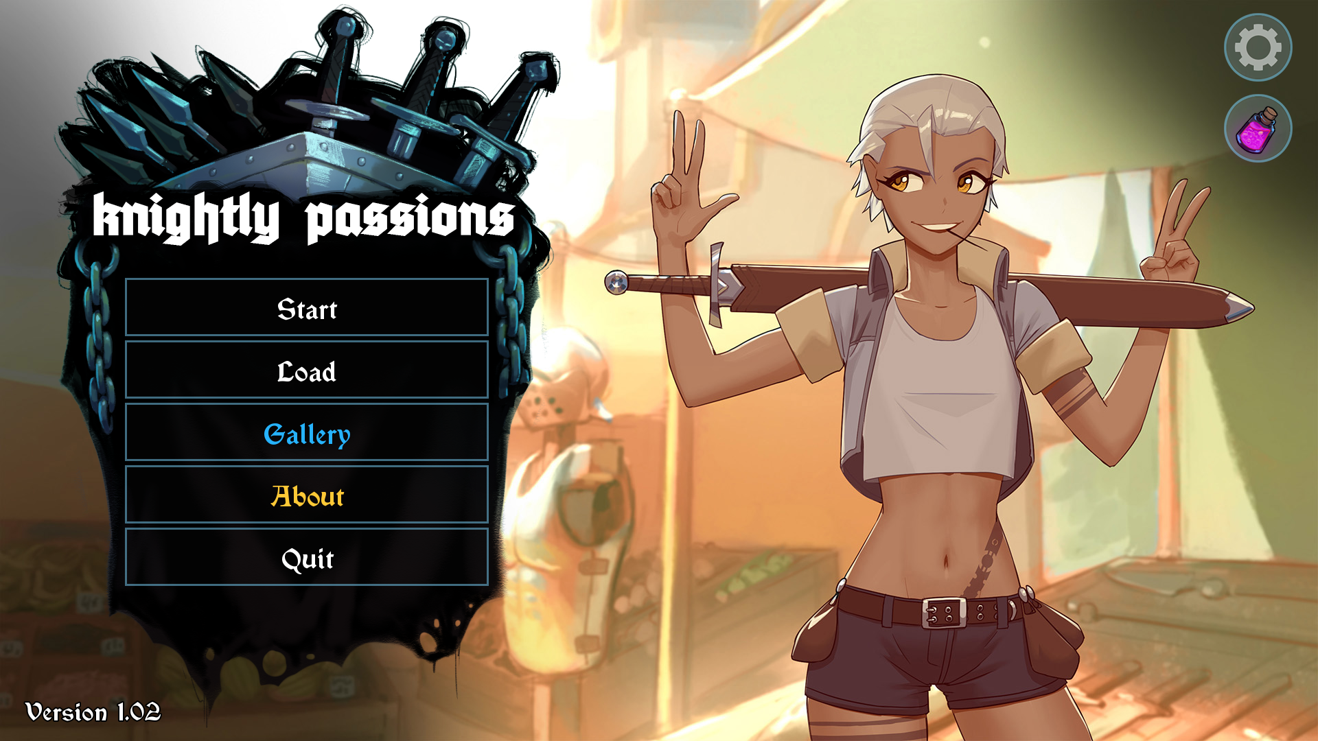 Version 1.02 (Bugfix Patch) · Knightly Passions update for 27 April 2024 · SteamDB