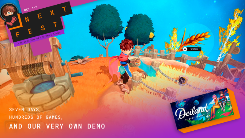 Steam :: Deiland: Pocket Planet Edition :: NEXT Festival Demo incoming!