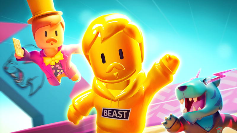 Stumble Guys - Golden Beast Stumbler Giveaway - Steam News