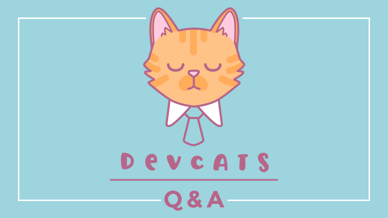 Devcats - Devcats Q&A - Steam News