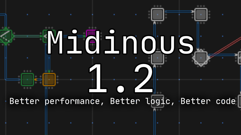 Steam :: Midinous :: Midinous 1.2! - Better Performance, Better Logic, Better Code